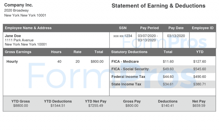 The Complete Guide to Paystubs | FormPros