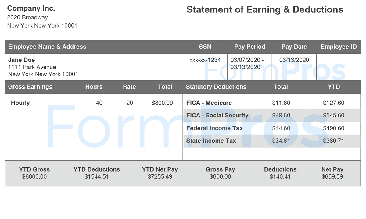 The Complete Guide to Paystubs | FormPros