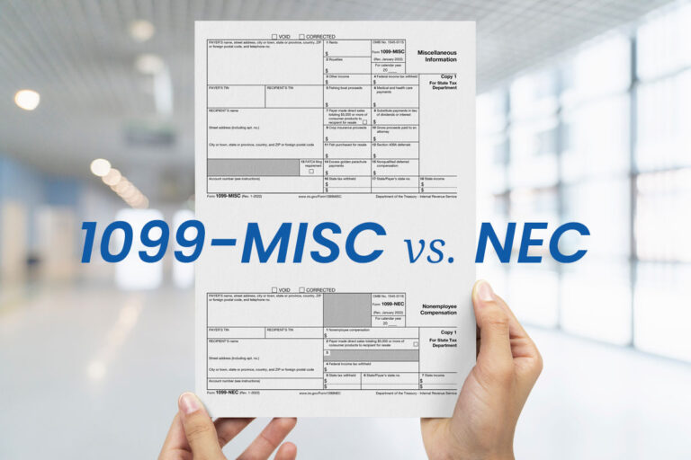 Form 1099-MISC vs 1099-NEC: What You Need To Know | Form Pros